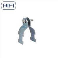 China Galvanized P-type Card High-strength  Pipe Clamp C-type Clamp for sale