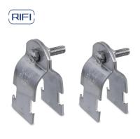 China Galvanized P-type Card High-strength  Pipe Clamp C-type Clamp for sale