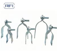 China Galvanized P-type Card High-strength  Pipe Clamp C-type Clamp for sale