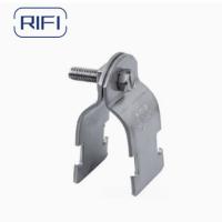 China Galvanized P-type Card High-strength  Pipe Clamp C-type Clamp for sale