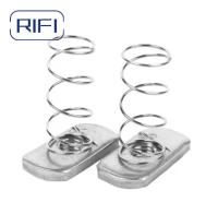 China Rifi Spring Nut Zinc Plated Yellow Zinc Plated Good Quality for sale