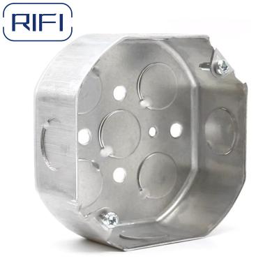 China RIFI 54151 Drawn Octagon Boxes With Two Screw 4