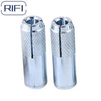 China RIFI Factory Price Electrical Zinc Plated Drop-In Anchors M8 M10 M12 for sale