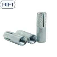 China RIFI Factory Price Electrical Zinc Plated Drop-In Anchors M8 M10 M12 for sale