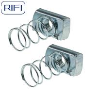China Wall Mount Strut Channel And Fittings Versatile Strut Support System With Spring Nut for sale