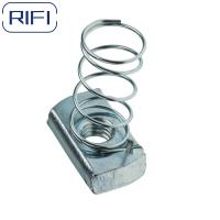 China Wall Mount Strut Channel And Fittings Versatile Strut Support System With Spring Nut for sale