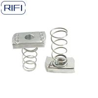 China Hot Dip Galvanized Stainless Steel Unistrut With Spring Nut And Coating for sale
