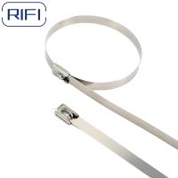 China Stainless Steel 304,316 Ball Lock Type Cable Tie,Each Bag 100PCS for sale