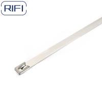 China Stainless Steel 304,316 Ball Lock Type Cable Tie,Each Bag 100PCS for sale