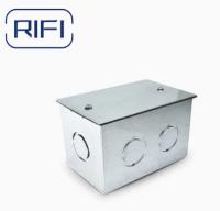 China 150X150X100mm Caja Metalica Pregalvanizada Metal Electrical Box For Chile Market for sale