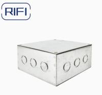 China 150X150X100mm Caja Metalica Pregalvanizada Metal Electrical Box For Chile Market for sale