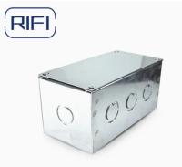China 150X150X100mm Caja Metalica Pregalvanizada Metal Electrical Box For Chile Market for sale