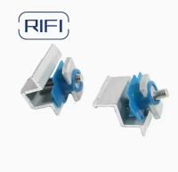 China PV Module Morsetto Centrale Double Middle Clip Aluminum Solar Panel Mount MID Clamp for sale