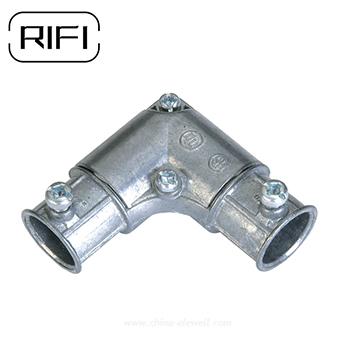 China Zinc Coated EMT Conduit Fitting with 90° Bend and 1/2
