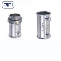 China RIFI Brand Zinc Die Cast EMT Conduit Connector for Wall Application and Electrical Box Connection for sale