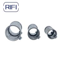 China Galvanised EMT Conduit Fittings and Connector for Wall Application with Electrical Box Connection in 1/2