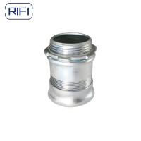 China Durable Tamper-Resistant EMT Conduit Fitting with Grounding Provisions for Service Entrance Cap for sale