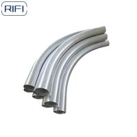 China Pre-Galvanized Carbon Steel EMT Conduit Elbow 45 and 90 Degree for 1/2