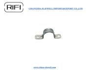 China Galvanized 1-1/4 Inch EMT Steel Strap Two Hole Pipe Fitting for Mounting EMT to Any Surface with High Production Capacity for sale