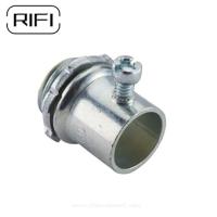 China 1/2 Inch to 4 Inch EMT Set Screw Connector Aluminum for Bonding EMT to Box or Enclosure with 30-35 Days Delivery and 100000 Pieces/Month Capacity for sale
