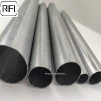 China Pre-Galvanized EMT Conduit Pipe 17.93mm-114.30mm OD 1.07mm-2.11mm Wall Thickness for Electrical Wiring for sale