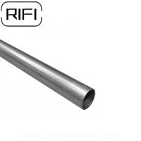 China Pre-Galvanized EMT Conduit Pipe with 17.93mm-114.30mm OD and 1.07mm-2.11mm Wall Thickness for Electrical Wiring for sale