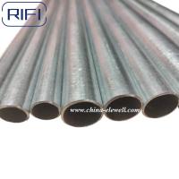 China RIFI Brand EMT Conduit Pipe with 17.93mm-114.30mm Outside Diameter and 1.07mm-2.11mm Wall Thickness for Electrical Conduit for sale