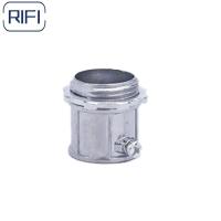 China Aluminum EMT Connector Set Screw Type for 3/4 Inch Electrical Conduit for sale