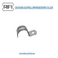 China Galvanized Steel EMT Conduit Strap 3/4 Inch One Hole Strap for Electrical Conduit for sale