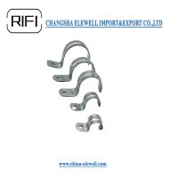 China Galvanized Steel EMT Conduit Strap 3/4 Inch One Hole Strap for Electrical Conduit for sale