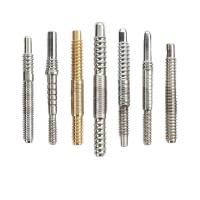 China Customized OEM CNC Machining for Machining Stainless Steel Ball Threading Pool Cue Joint Pin Screw Drilling and Broaching Type for sale