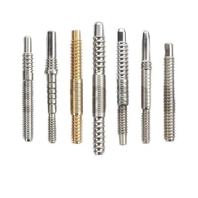 China Customized OEM CNC Machining for Machining Stainless Steel Ball Threading Pool Cue Joint Pin Screw Drilling and Broaching Type for sale