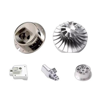 China Custom 5 Axis Machined Stainless Steel Turbo Impeller CNC Water Pump and Turbo Impeller Drilling & Broaching Tool for sale