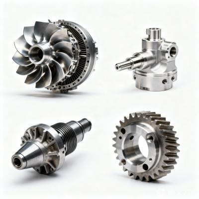 China Precision 3/4 Axis CNC Machining for Aluminum Stainless Steel Brass-Components Drill & Broach Milling Turning for sale