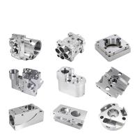 China JB Brand Custom CNC Milling 7075 T6 Aluminum UAV Accessories Zinc Plated Iron Steering Engine Mounting Bracket with Eye Nuts for sale