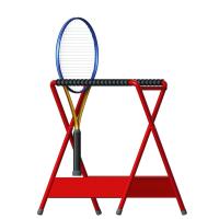 China Foldable Tennis Racket Stand Metal For Sport Goods for sale
