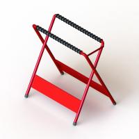 China Foldable Tennis Racket Stand Metal For Sport Goods for sale