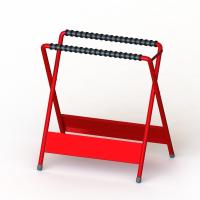 China Foldable Tennis Racket Stand Metal For Sport Goods for sale