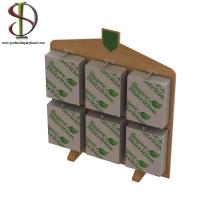 China Custom Wood Point of Purchase Retail Display counter top with hooks for sale
