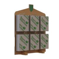 China Custom Wood Point of Purchase Retail Display counter top with hooks for sale