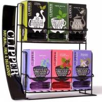 China Custom Tea Box ISO Branded Display Stand Point Of Purchase Wire Counter Top for sale