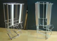 China Iron Wire Food Display Stands For Can Dispenser Counter Top Easy Moving for sale