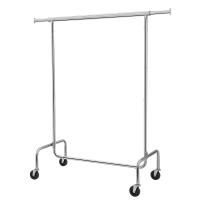 China Chrome Tube Stainless Steel Clothes Rack , Metal Heavy Duty Clothes Rack for sale