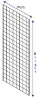 China Three Sides Triangle Grocery Store Display Racks For Supmarket Metal Gridwall for sale