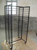 China Gridwall Gondola Grocery Store Display Racks For Supmarket Iron Frame H Shape for sale