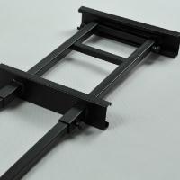 China Ad Picture Metal Frame Poster Display Stand Knock Down Structure Customized Size for sale