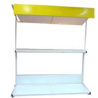 China 2 Layers Metal Auto Parts Display Racks For Garage Wheels Storage Custom Color for sale