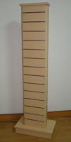 China Tower Unit Slatwall Clothing Racks , 4 Sides Slatwall Retail Display Systems for sale