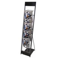 China 10 Wire Pocket Collapsible Office Display Racks With Bags Customized Size for sale