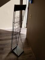 China 10 Wire Pocket Collapsible Office Display Racks With Bags Customized Size for sale